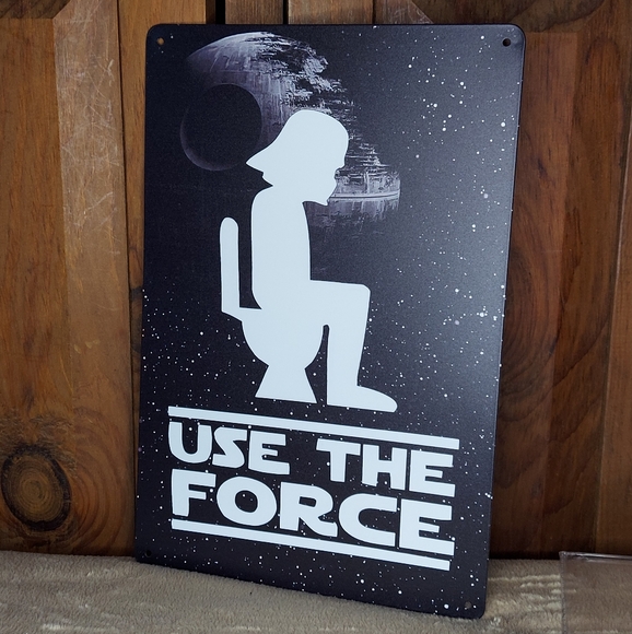 Accents | Metal Use The Force Sign | Poshmark